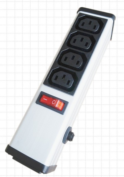 4 Outlets PDU Power Strip and Switch with Overload protecter , Smart ...