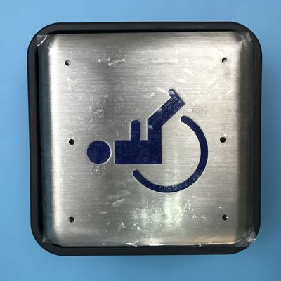 4.75”PBT Metal Handicap Door Opener Button Anti Theft